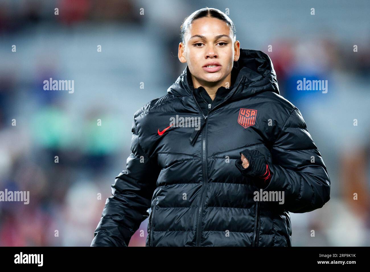 Auckland, Auckland, New Zealand. 2nd Aug, 2023. USA forward TRINITY ...