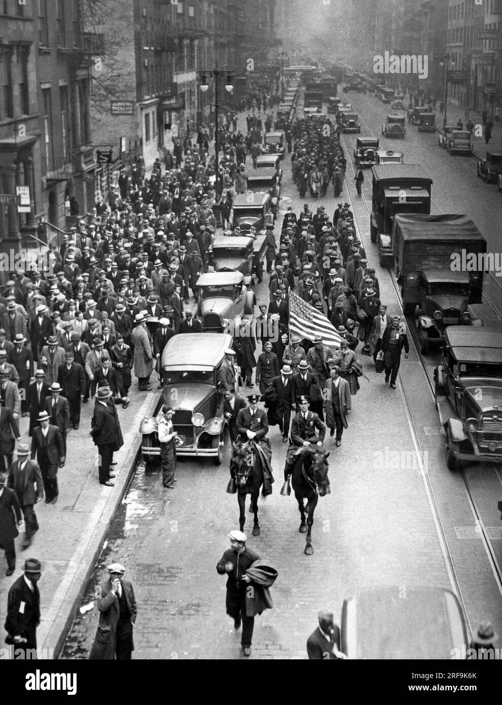 New York, New York: May, 1933. Another Bonus Army is marching on its ...