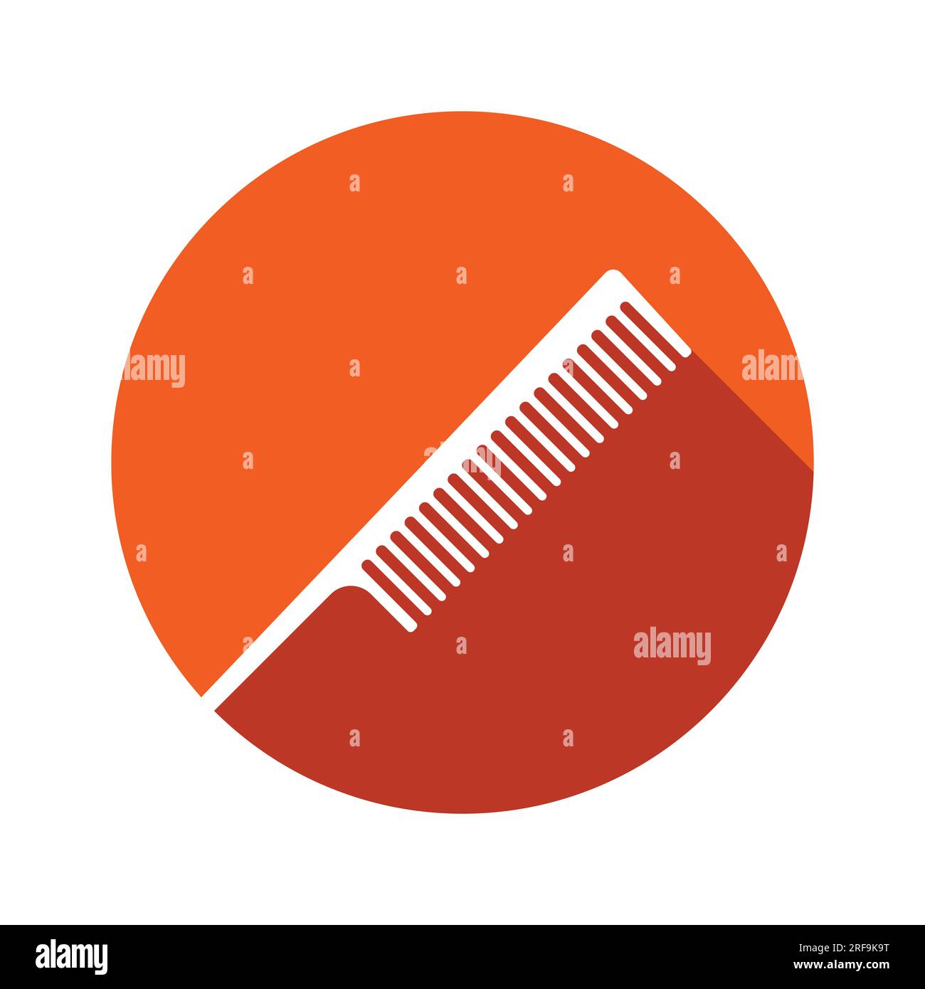 Comb icon vector illustration simple design Stock Photo - Alamy