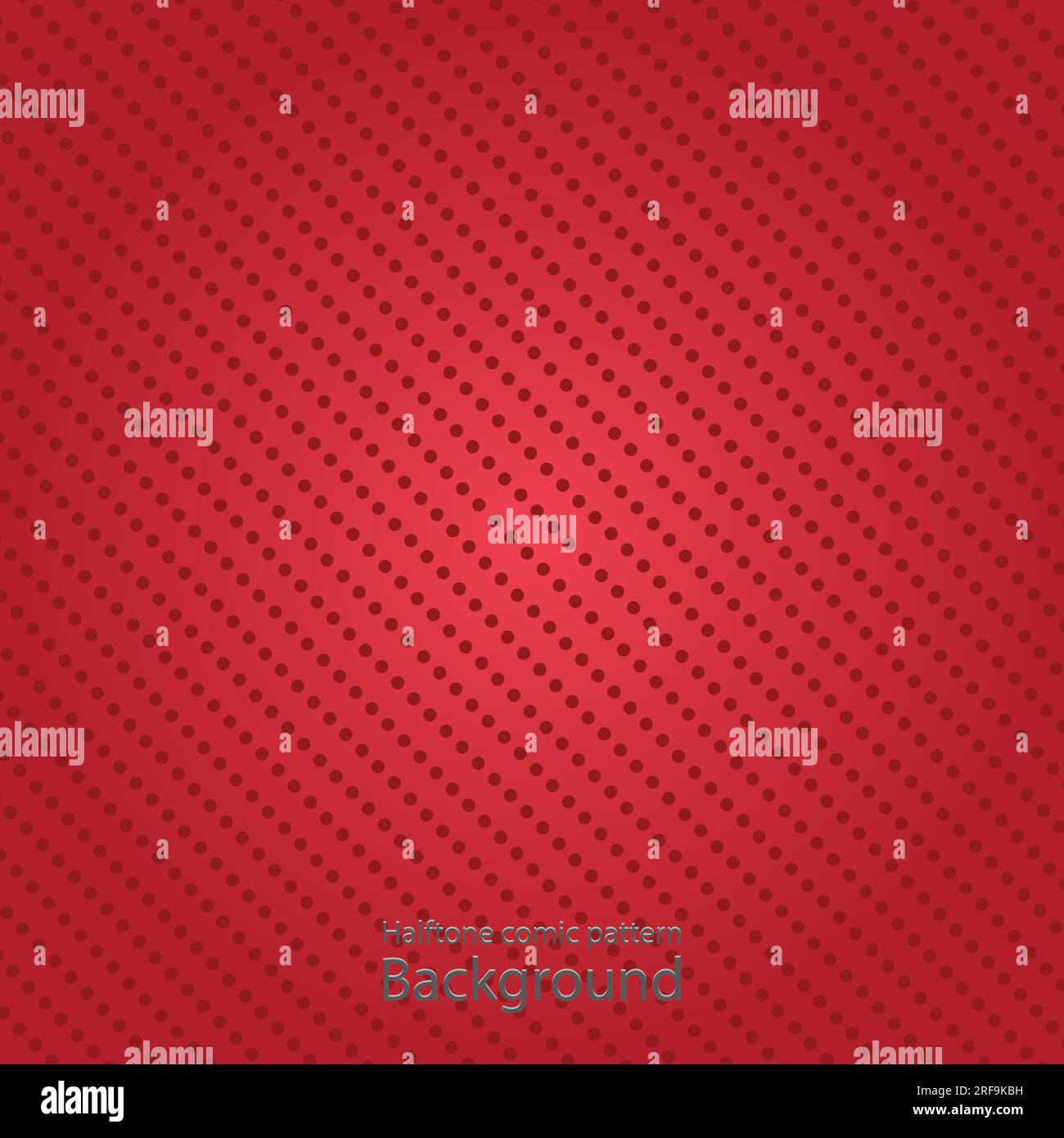 Halftone comic pattern. Red pop art background. Half tone texture with ...