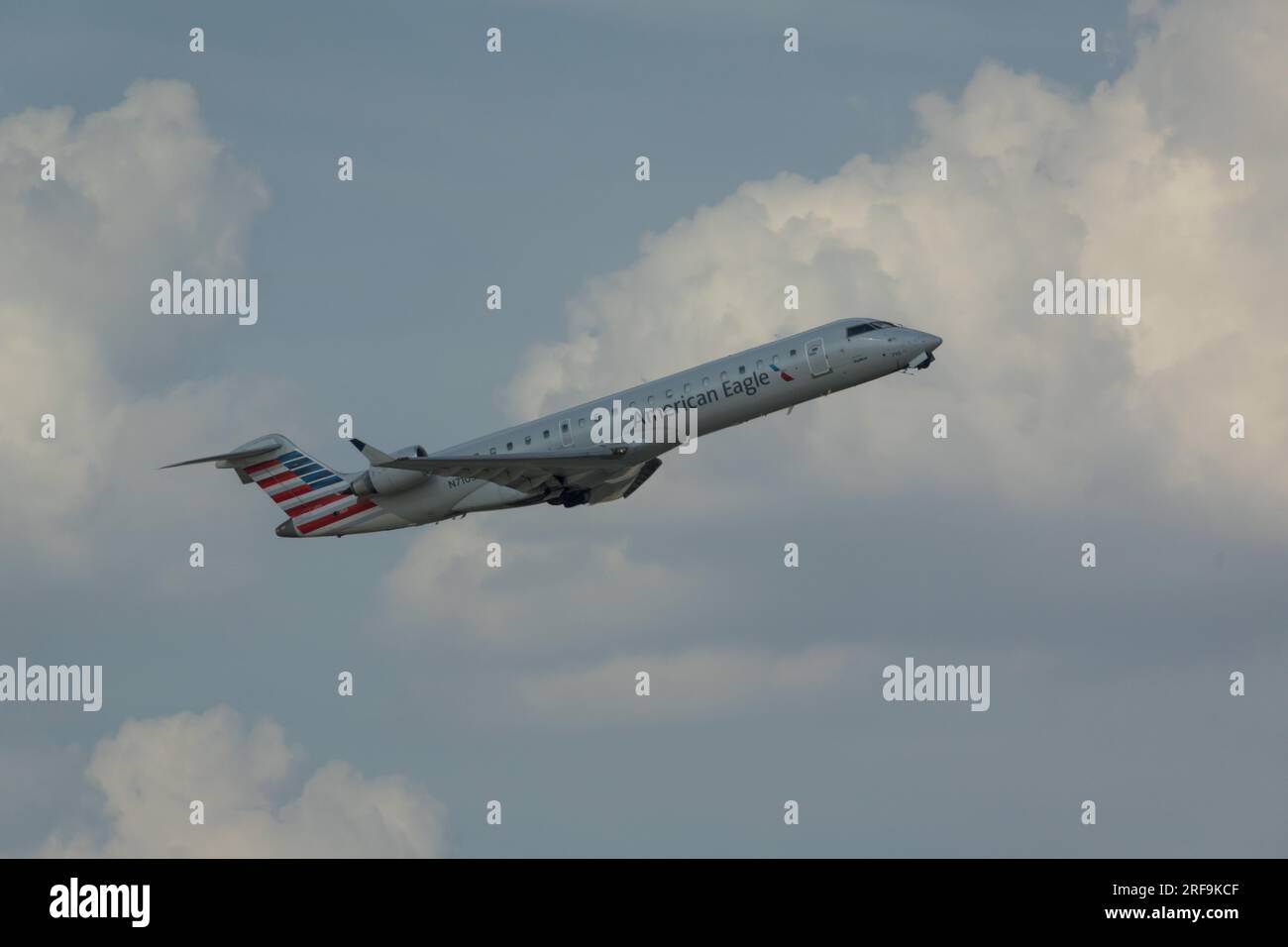 An American Airlines plane is seen at the Dallas-Fort Worth ...