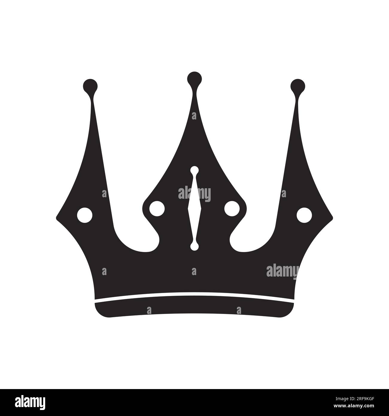 Empty throne with crown hi-res stock photography and images - Alamy