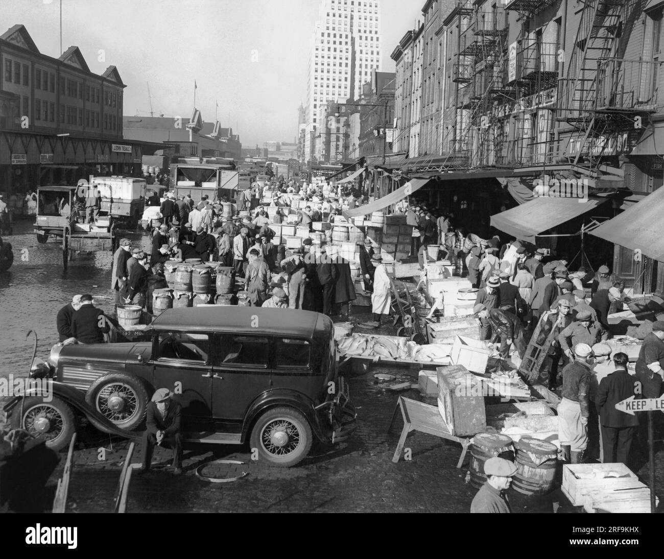 Fulton street market hi-res stock photography and images - Alamy