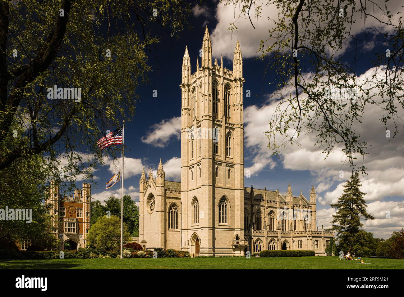 Trinity College Chapel Trinity College Hartford, Connecticut, USA Stock ...