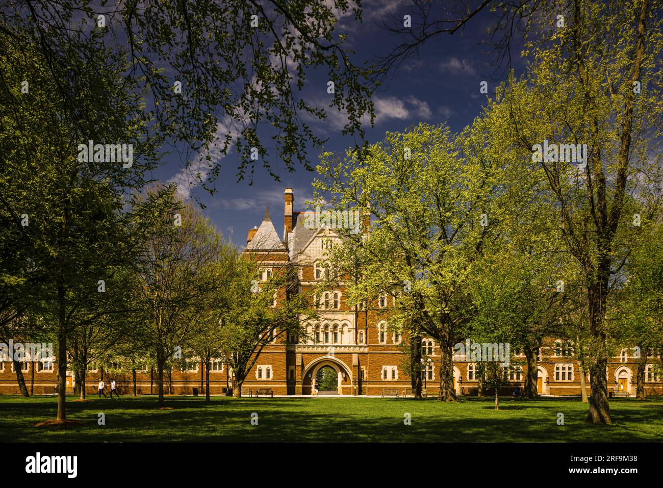 The Long Walk Trinity College Hartford, Connecticut, USA Stock Photo ...
