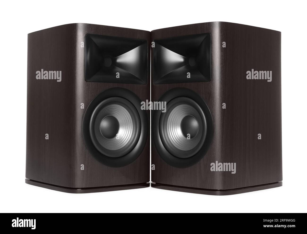 Two wooden speakers hi-res stock photography and images - Alamy