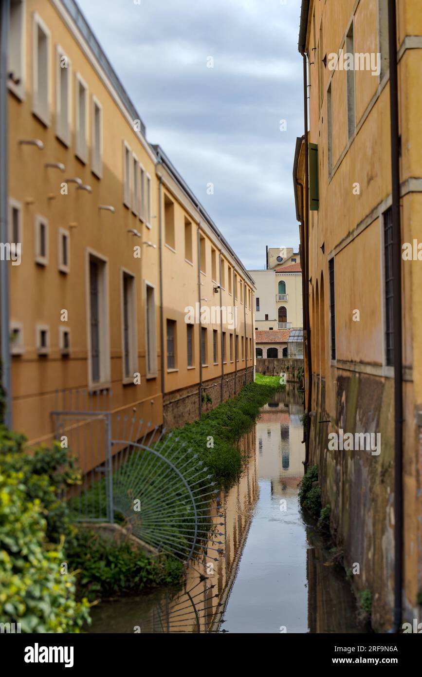 Charming Medieval Canal Scene in Padua Italy Stock Photo - Alamy