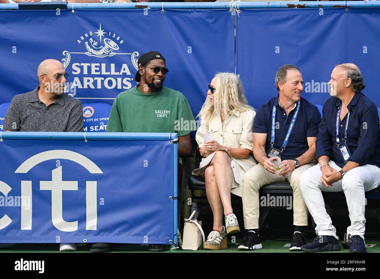 Washington, D.C, USA. 1st Aug, 2023. KEVIN DURANT (second from left ...