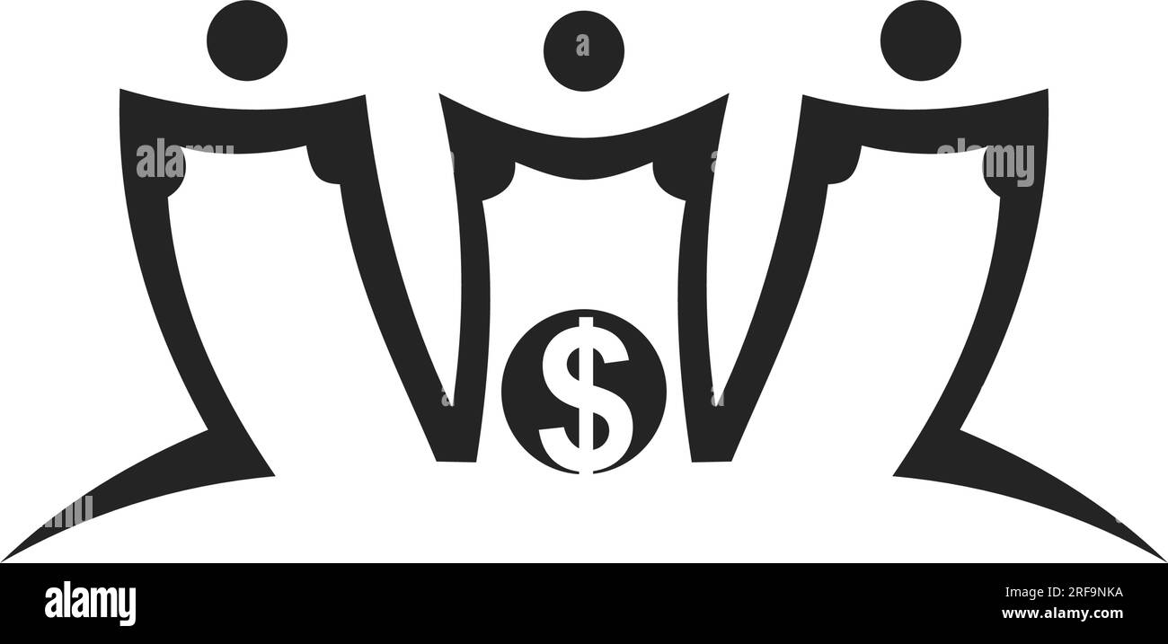 money logo template. Icon Illustration Brand Identity. Isolated and ...