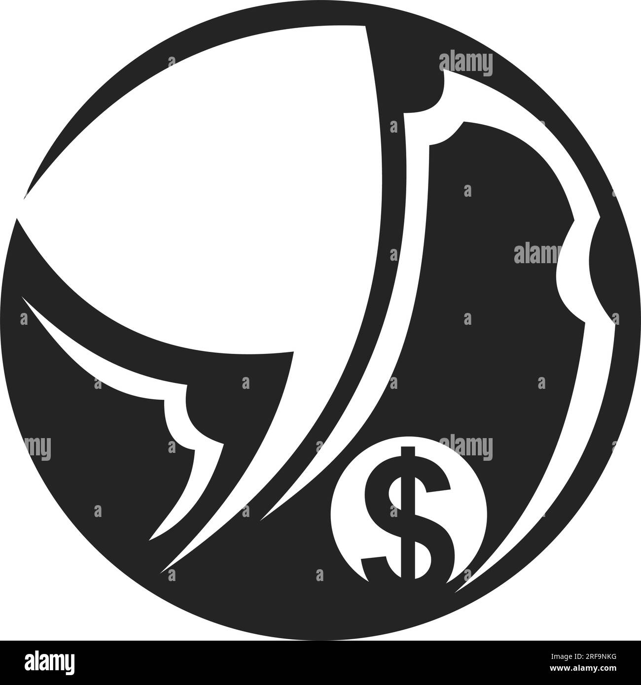 money logo template. Icon Illustration Brand Identity. Isolated and ...