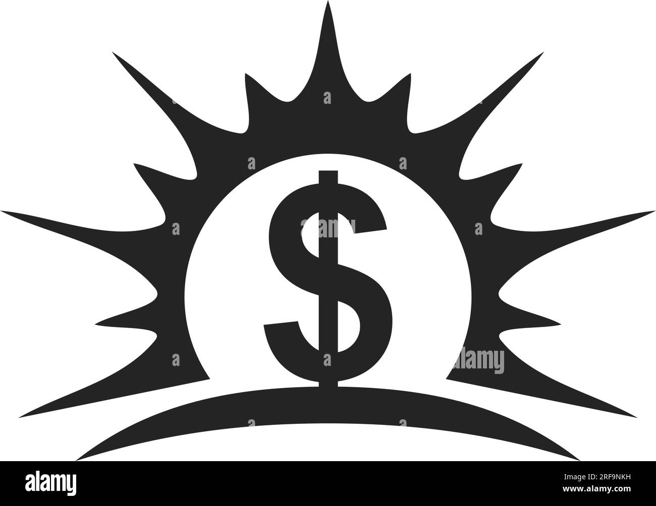 money logo template. Icon Illustration Brand Identity. Isolated and ...