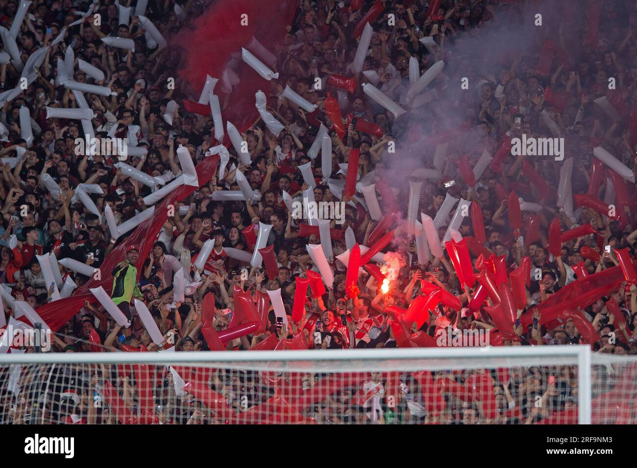 Buenos Aires, Argentina. 01st Aug, 2023. Monumental de Nunez Stadium ...