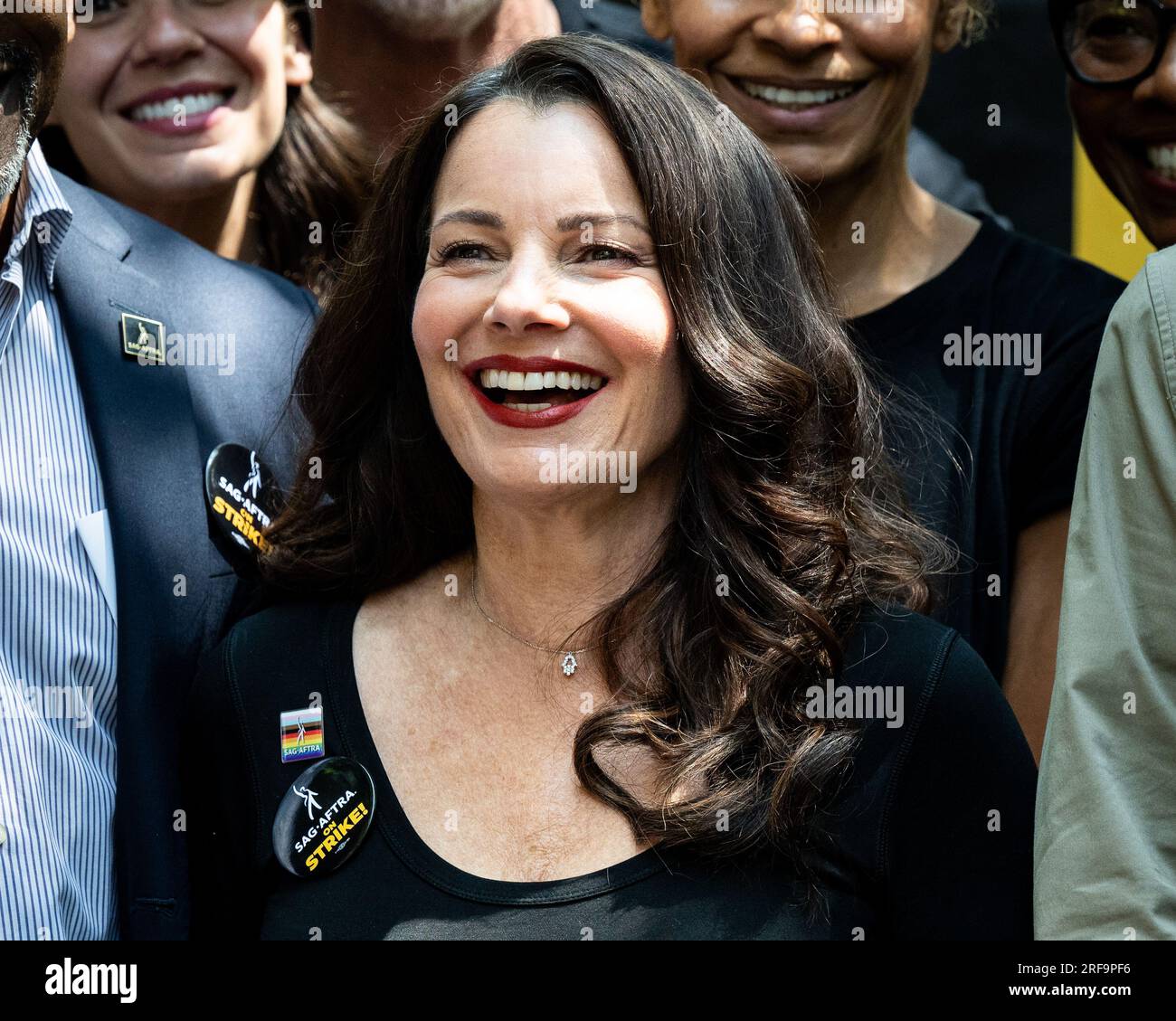 New York, United States. 01st Aug, 2023. SAG-AFTRA President Fran ...