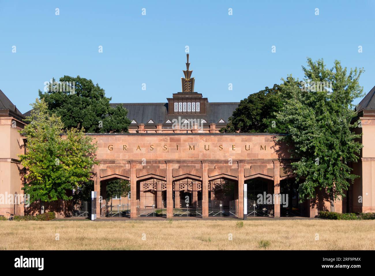 The Entrance of Grassi Museum in Leipzig, Germany Stock Photo - Alamy