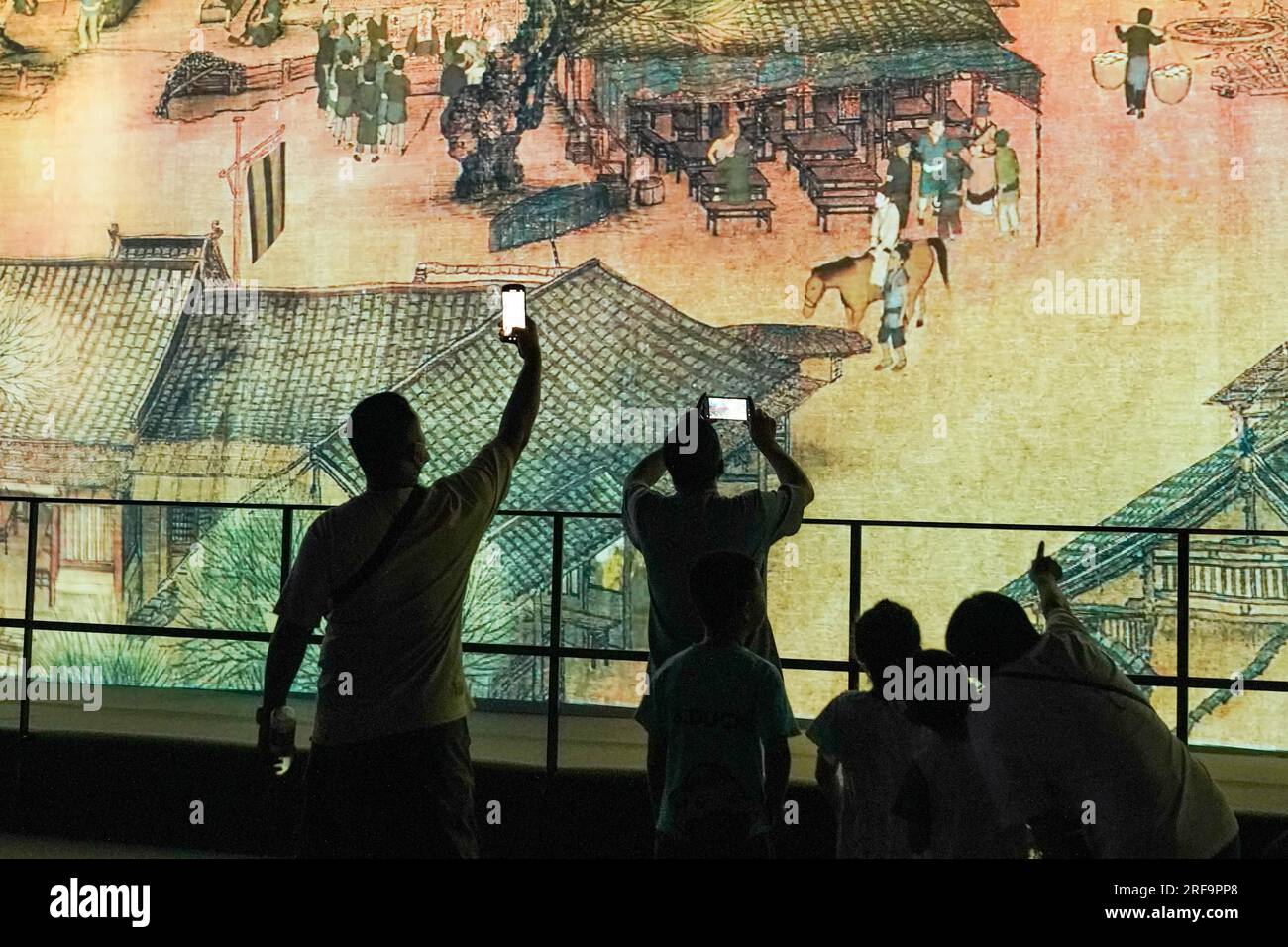 **CHINESE MAINLAND, HONG KONG, MACAU AND TAIWAN OUT** People visit the ...