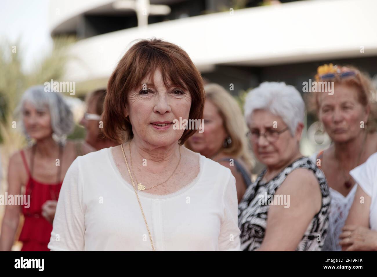 Cap d'Agde, France. 23rd June, 2023. Blanche Raynal attends Les Herault ...