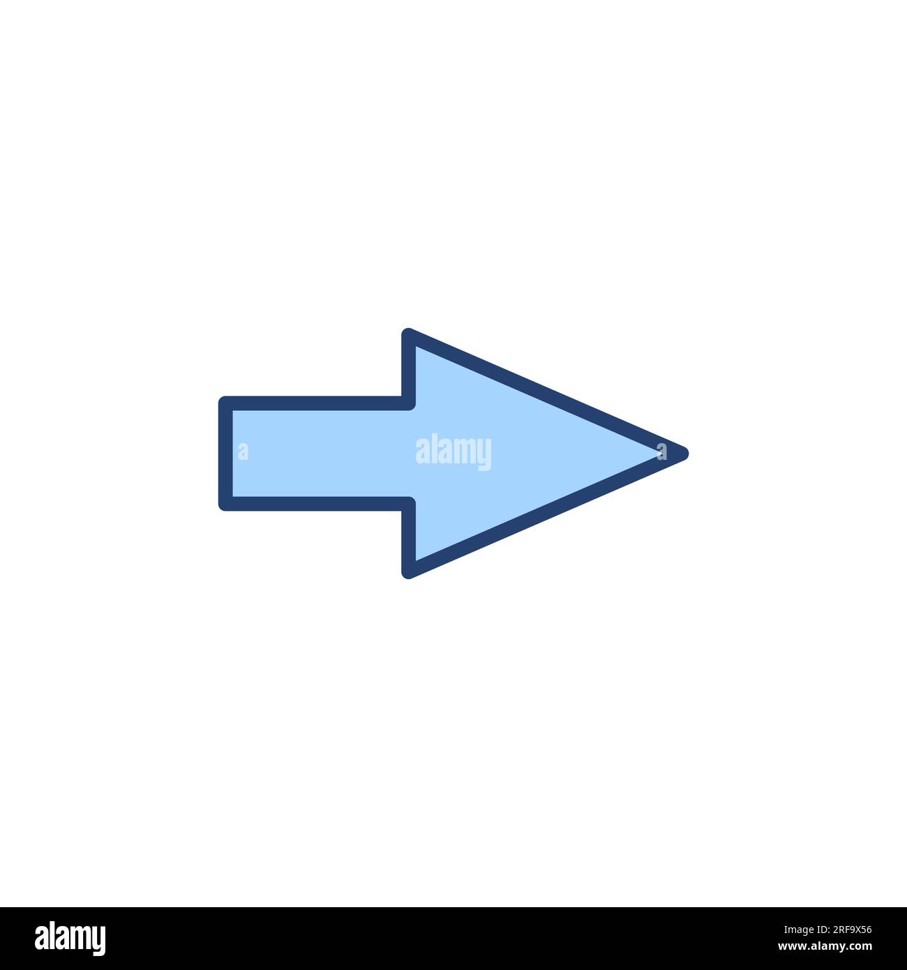 Arrow icon vector. Arrow sign and symbol for web design Stock Vector ...