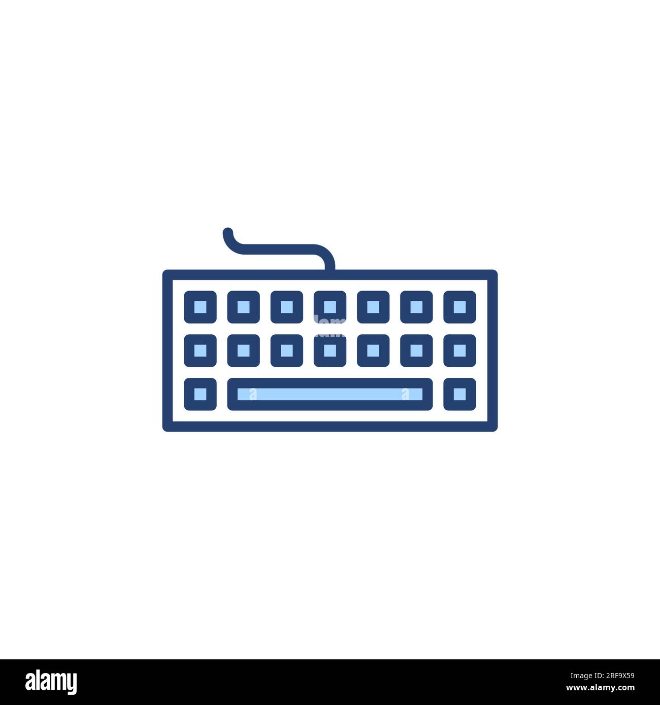 Keyboard icon vector. keyboard sign and symbol Stock Vector Image & Art ...