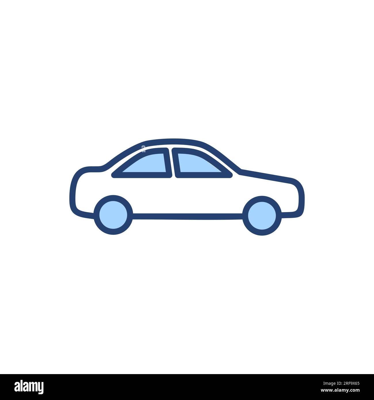 Car icon vector. car sign and symbol. small sedan Stock Vector Image ...