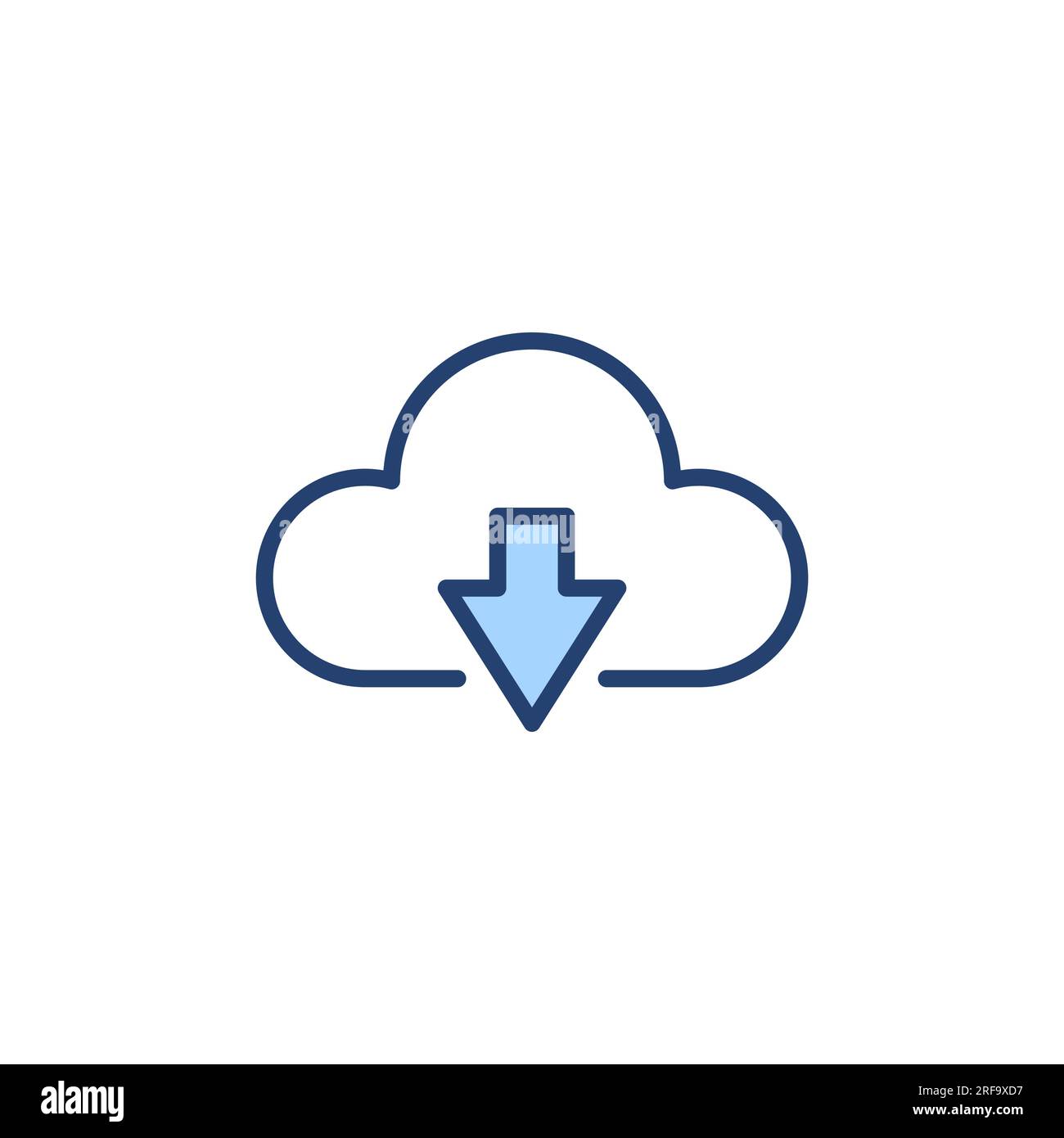 Cloud icon vector. cloud sign and symbol Stock Vector Image & Art - Alamy