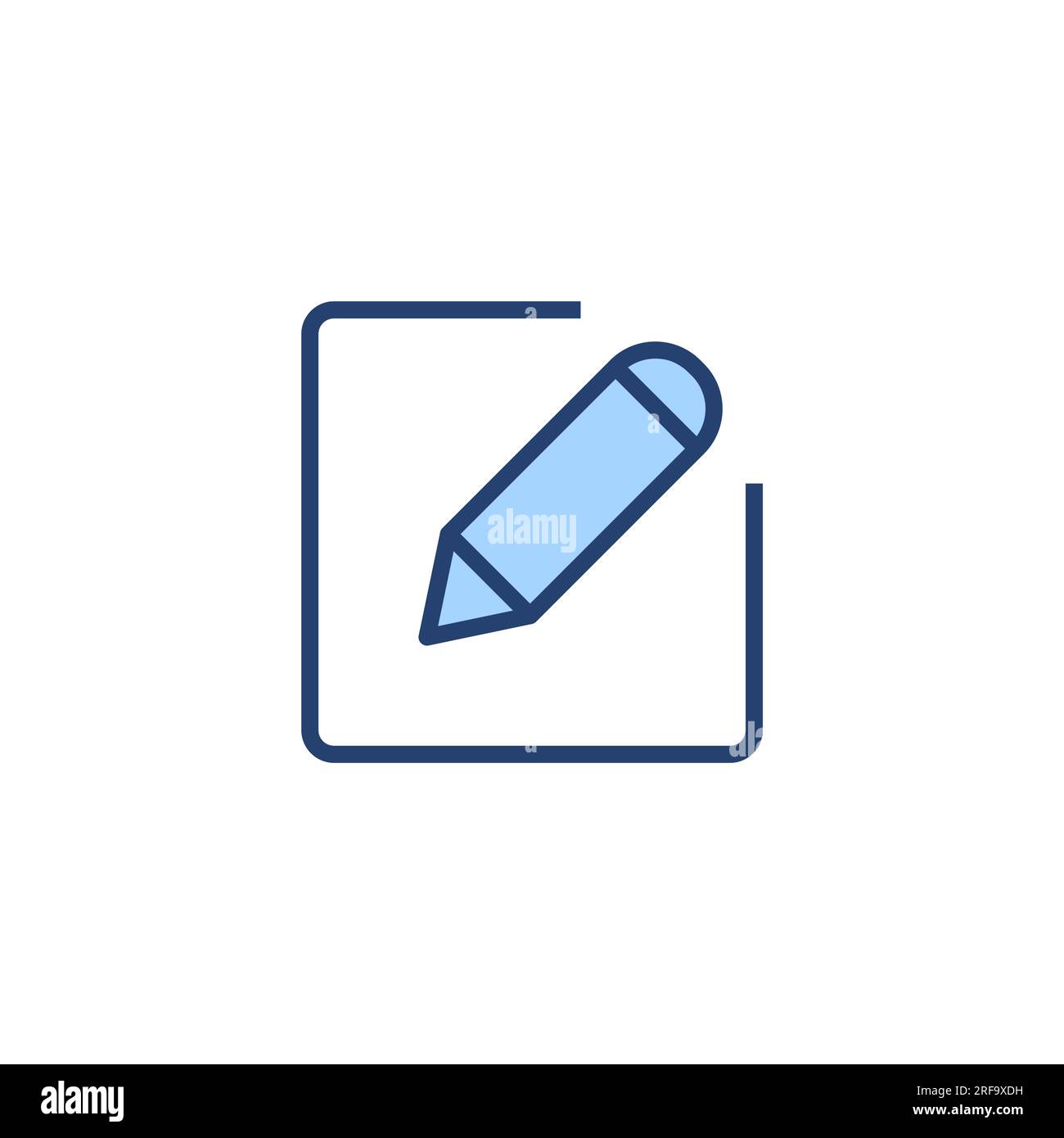 Edit text icon hi-res stock photography and images - Alamy