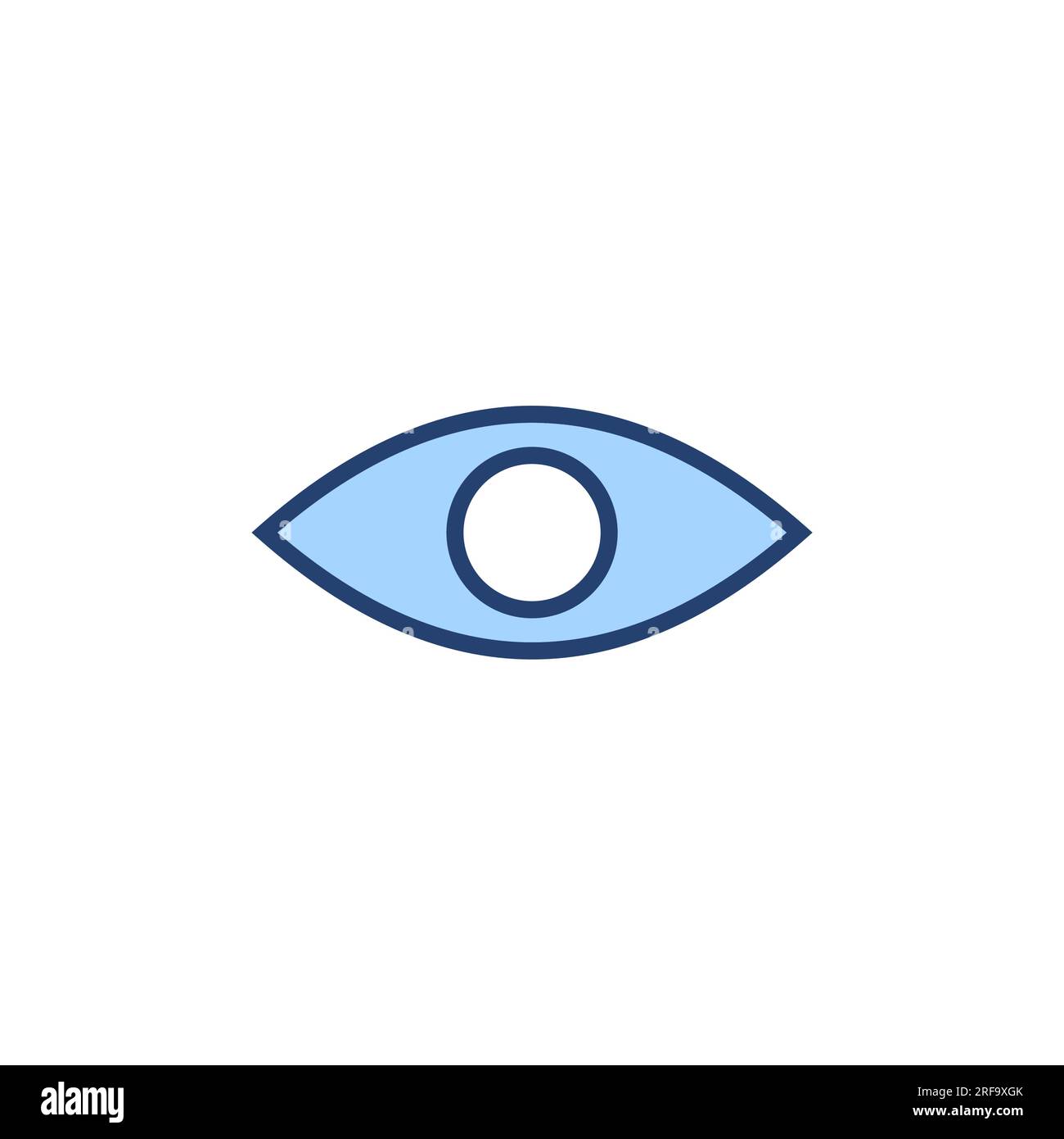 Eye icon vector. Eye sign and symbol. Look and Vision icon Stock Vector ...