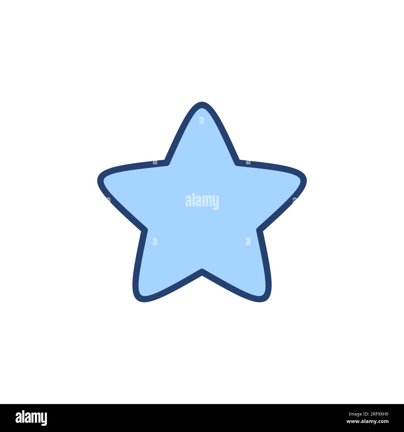 Star icon vector. rating sign and symbol. favourite star icon Stock ...