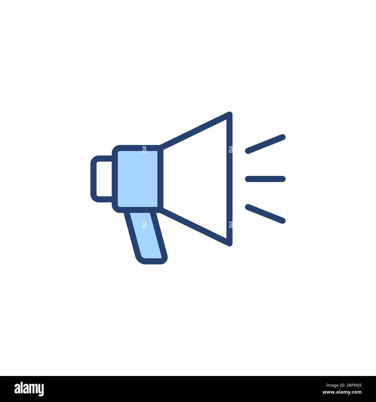 Megaphone icon vector. Loudspeaker sign and symbol Stock Vector Image ...