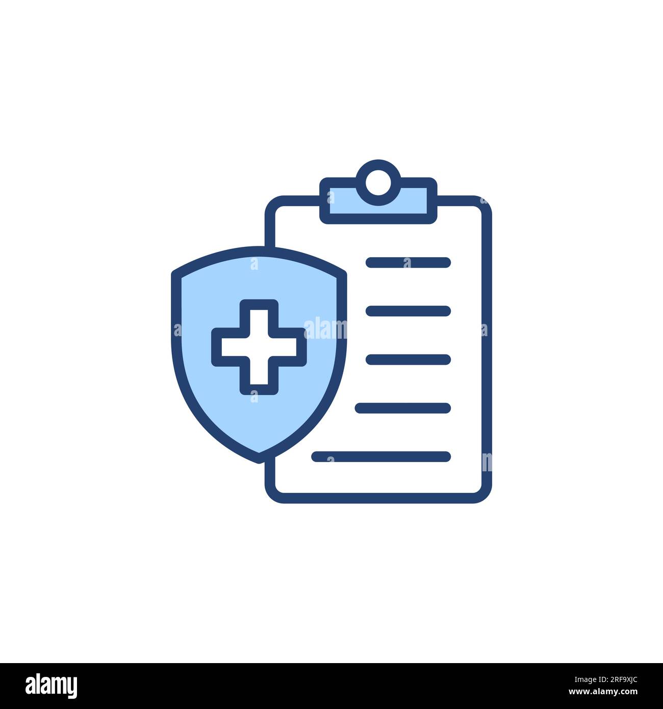 Medical insurance icon vector. health insurance sign and symbol Stock ...