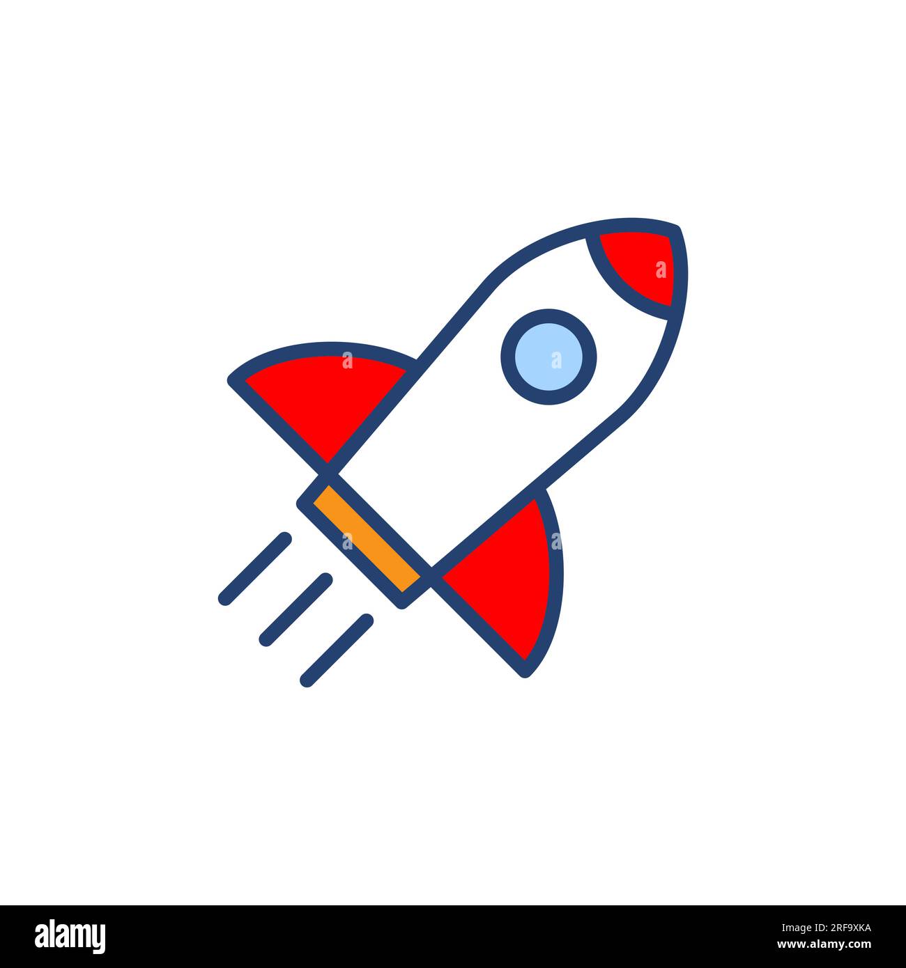 Launcher vector vectors hi-res stock photography and images - Alamy