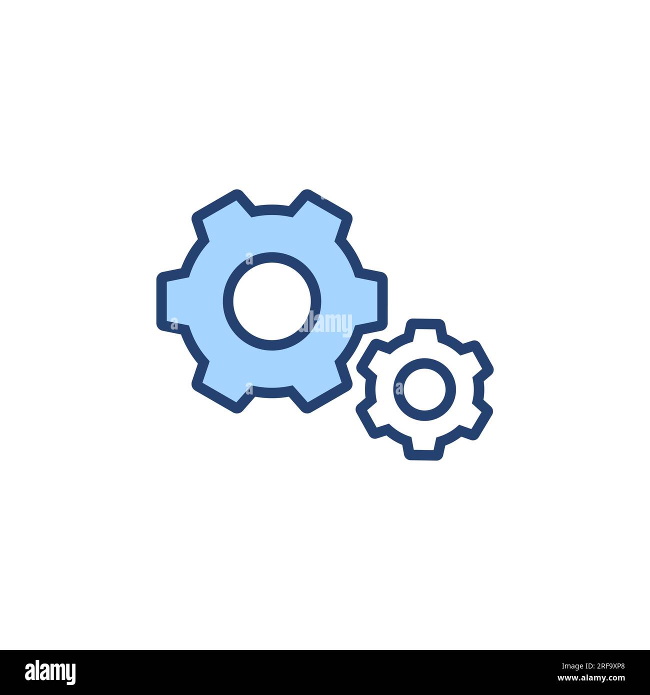 Setting icon vector. Cog sign and symbol. Gear Sign Stock Vector Image ...