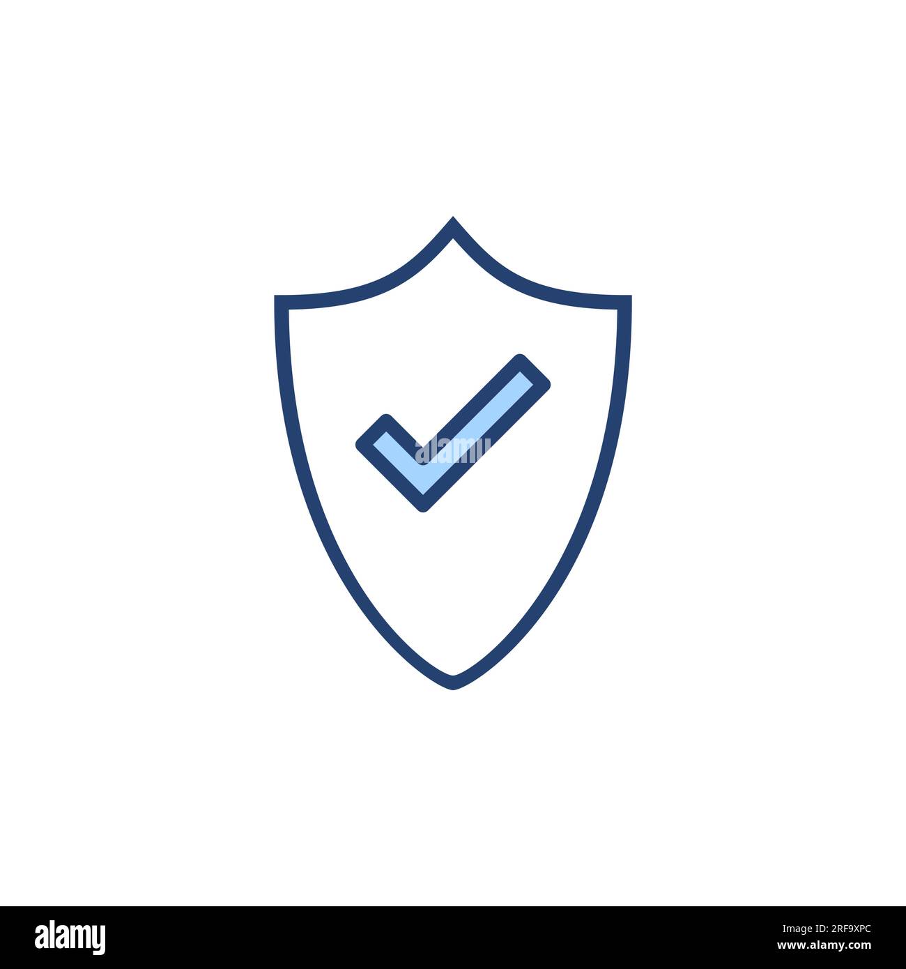 Shield check mark hi-res stock photography and images - Alamy
