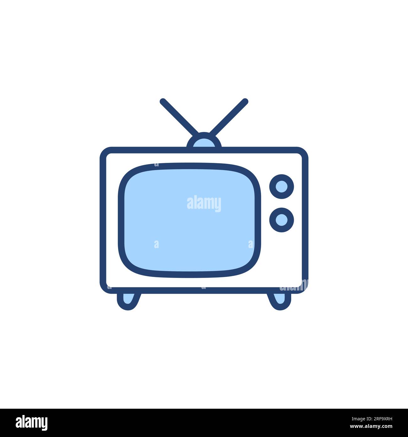 Tv icon vector. television sign and symbol Stock Vector Image & Art - Alamy