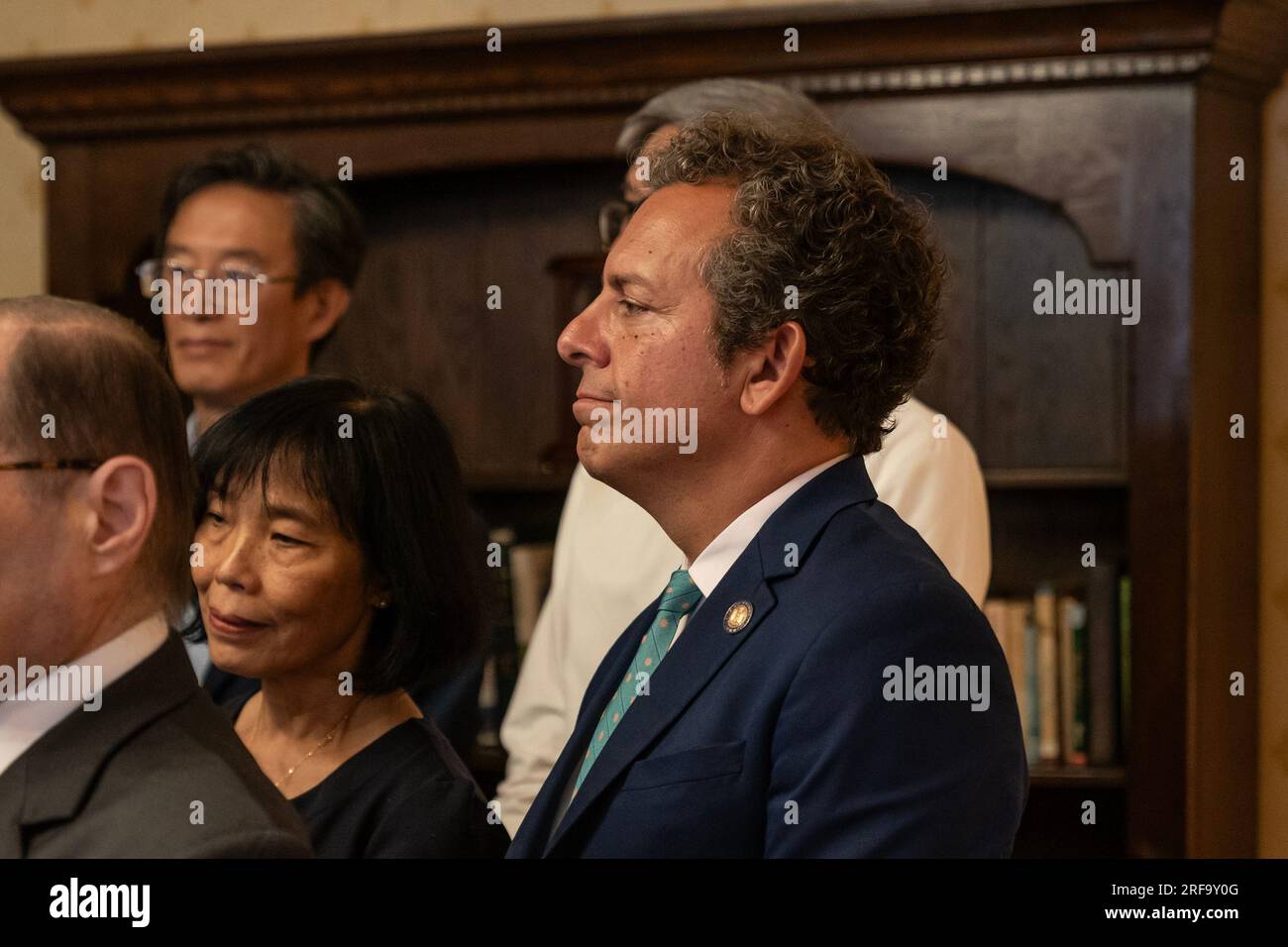 New York, USA. 01st Aug, 2023. State Assemblyman Tony Simone attends ...