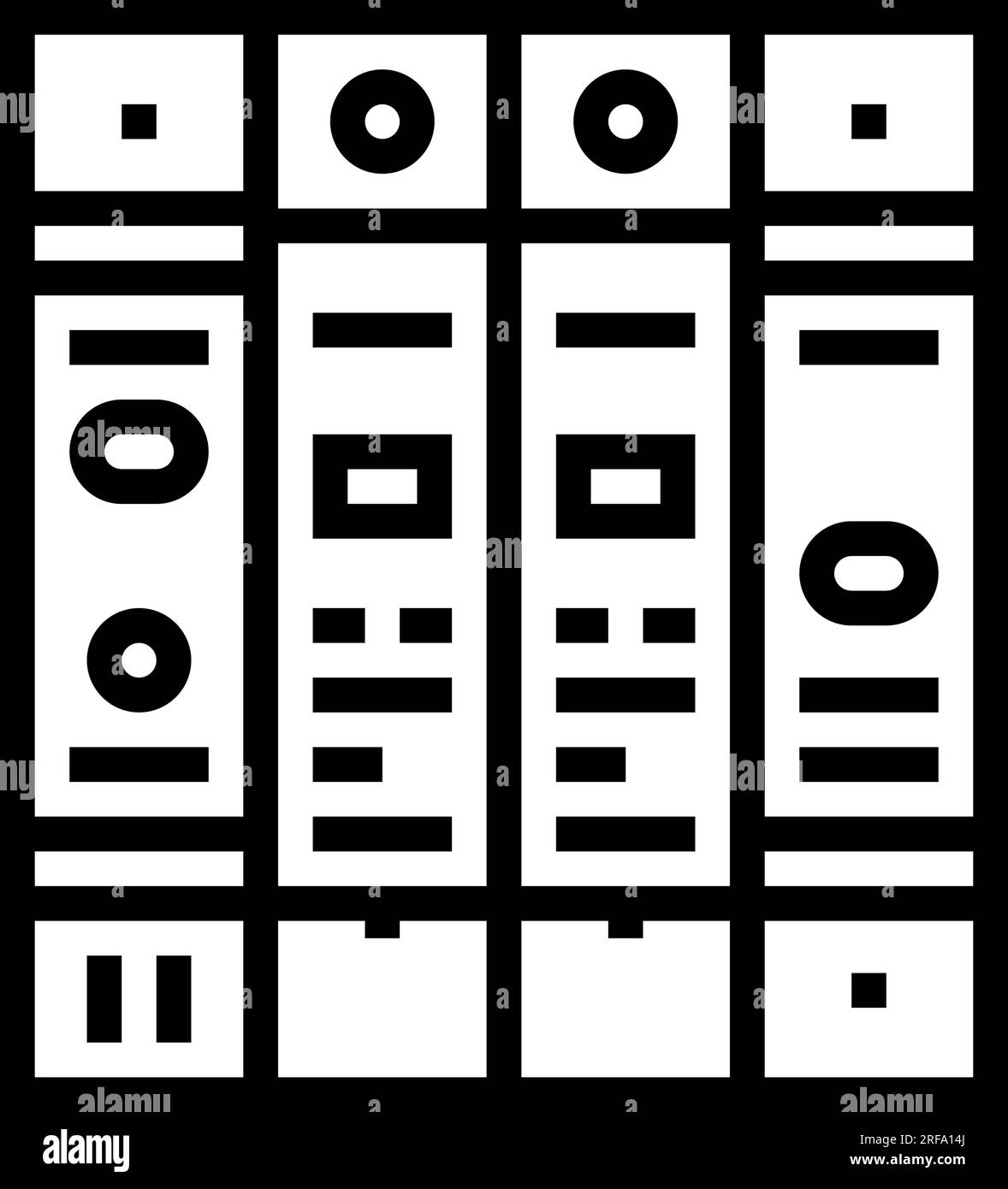 surge protector electrical engineer line icon vector illustration Stock ...