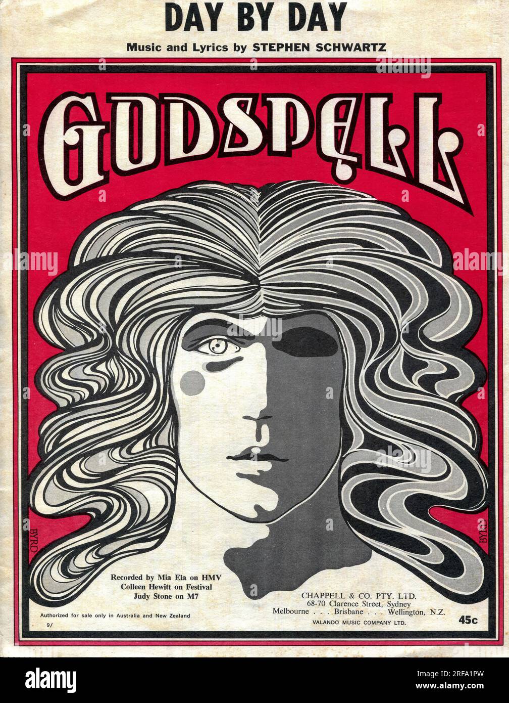 Godspell musical poster hi-res stock photography and images - Alamy