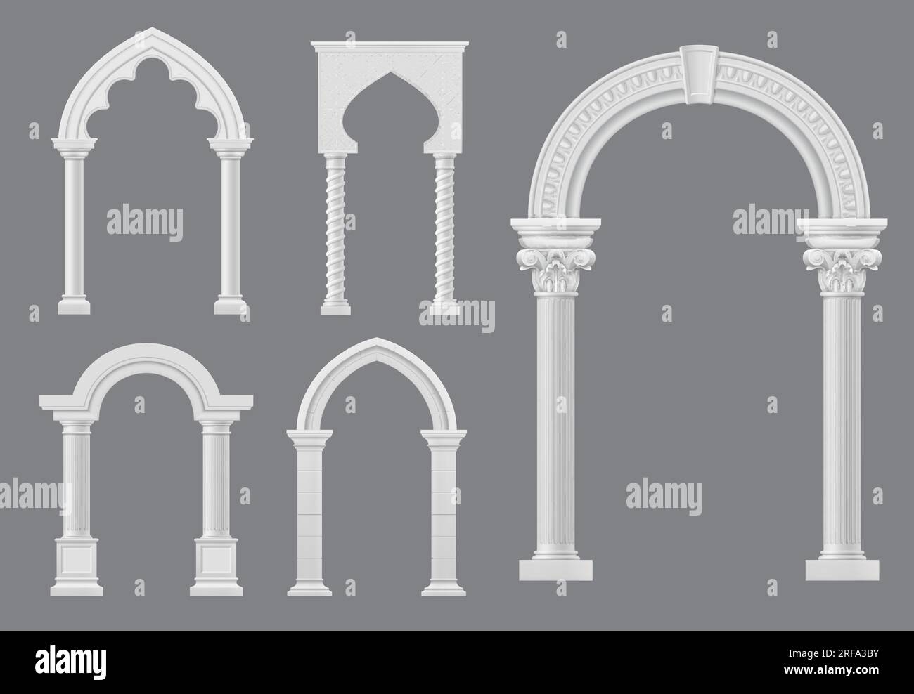 Greek balcony Stock Vector Images - Alamy