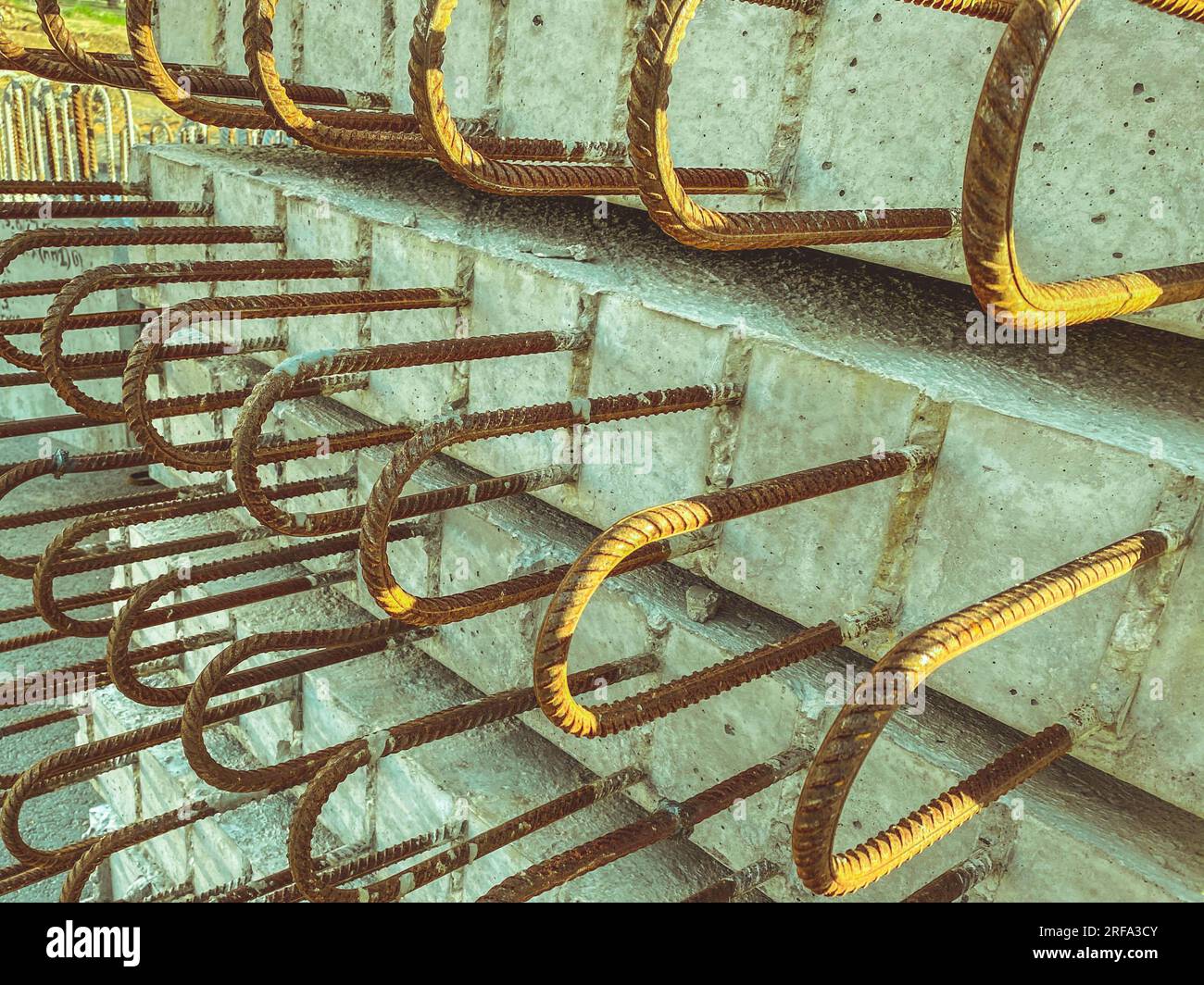 Old rebar hi-res stock photography and images - Alamy