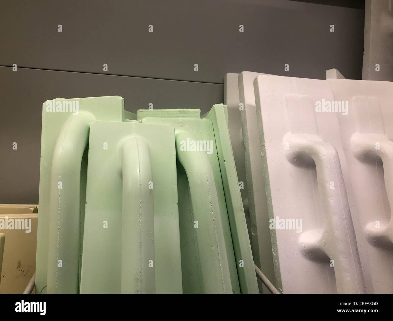 repair tool. leveling the surface, preparing the wall for the ...