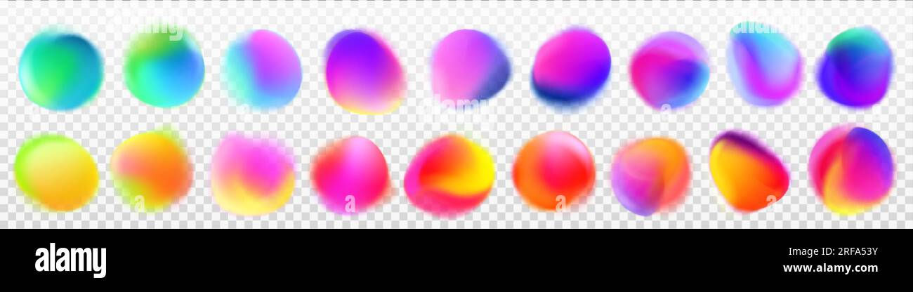 Abstract radial gradient blur purple neon light. Abstract circle blue ...