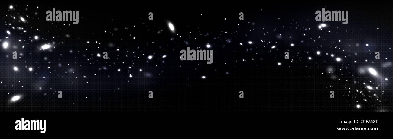 White firefly light glow flowing. Star particle spell overlay on ...