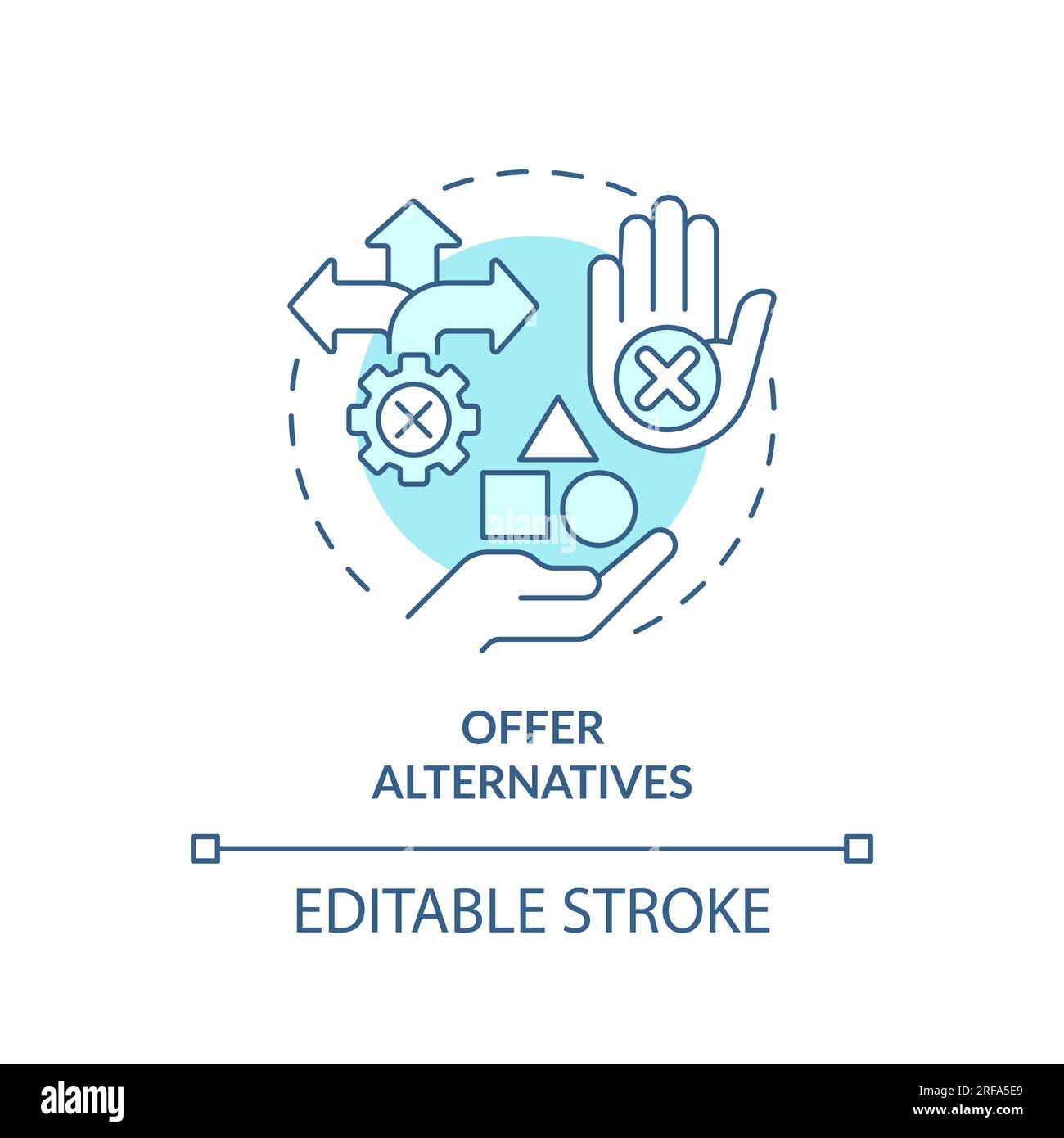 The alternatives Stock Vector Images - Alamy