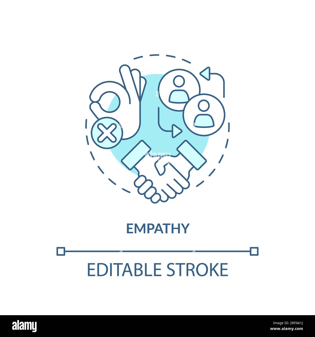 Customer empathy Stock Vector Images - Alamy