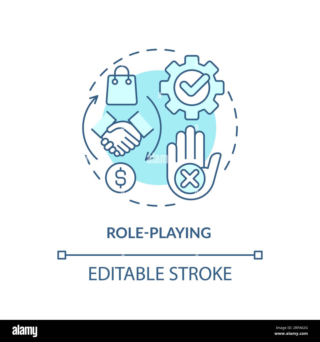 Training role Stock Vector Images - Alamy