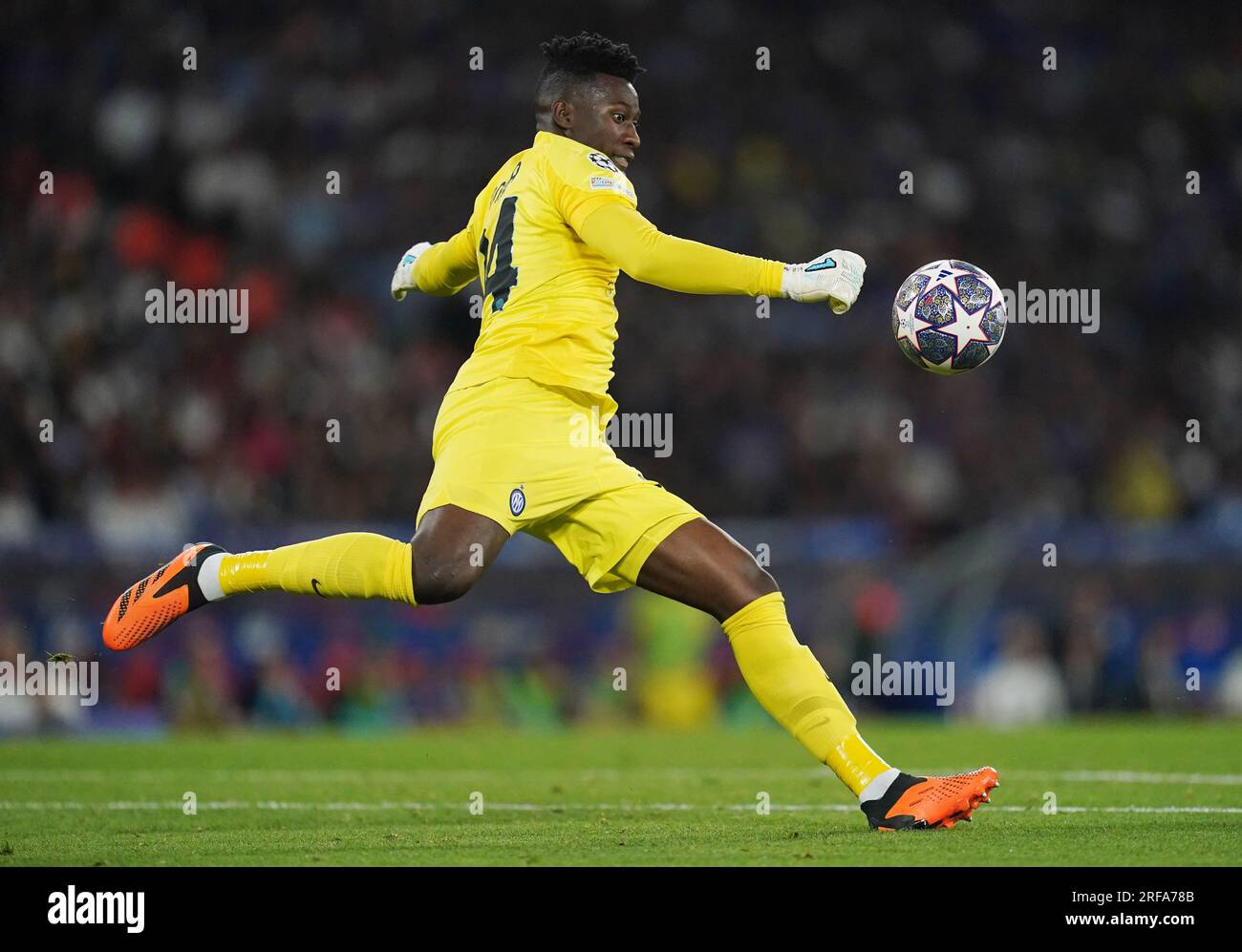 File photo dated 10-06-2023 of Inter Milan goalkeeper Andre Onana ...