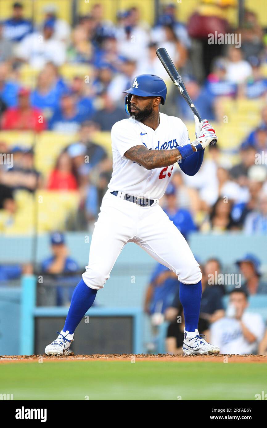 LOS ANGELES, CA - JULY 29: Los Angeles Dodgers outfielder Jason Heyward ...