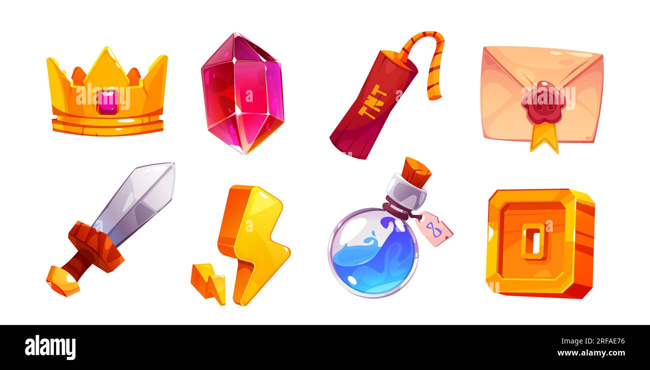 Rpg item Stock Vector Images - Alamy