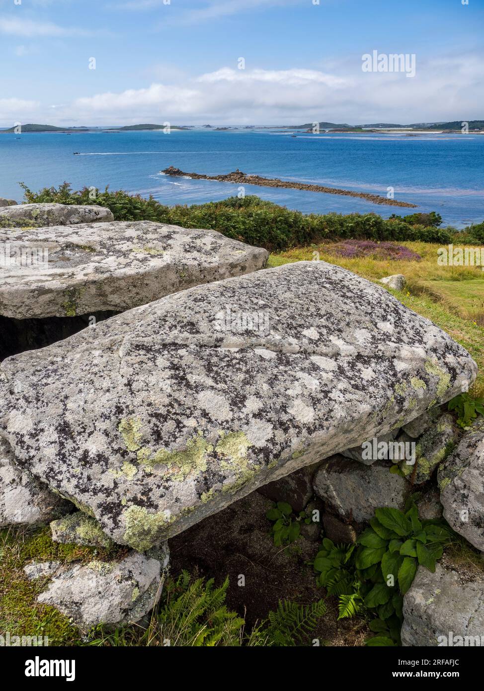 Scillonian burial mound hi-res stock photography and images - Alamy