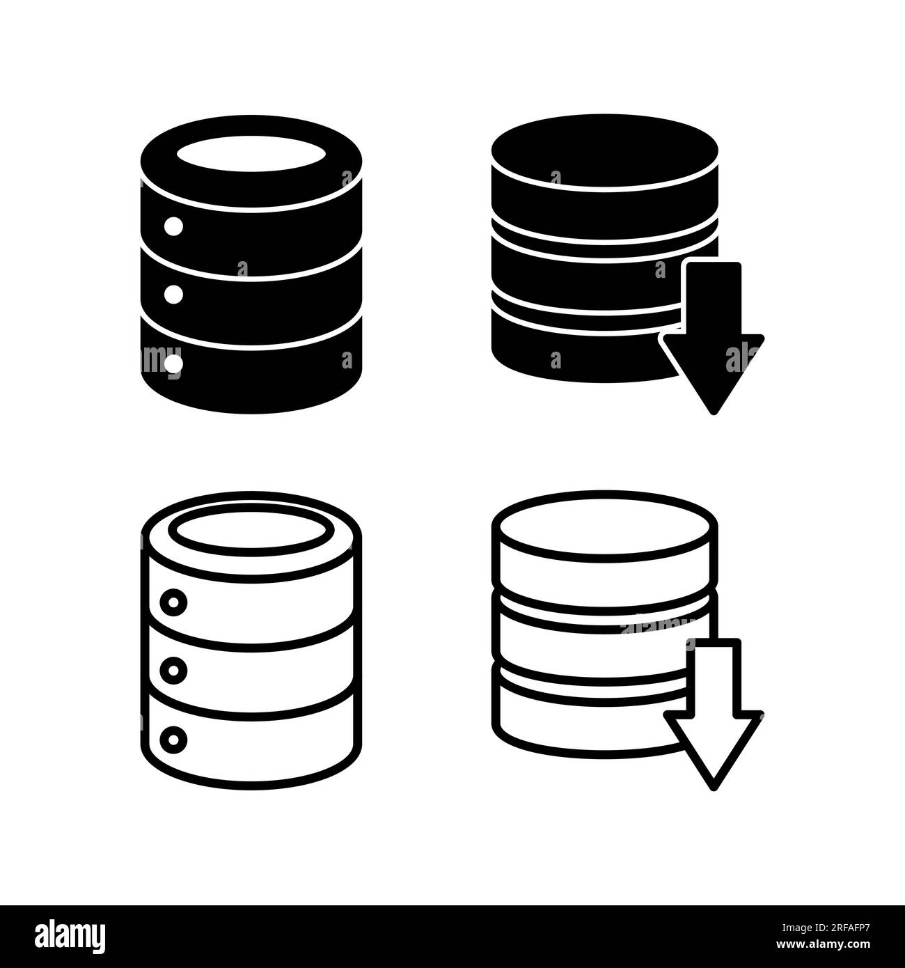 Server icon Black and White Stock Photos & Images - Alamy