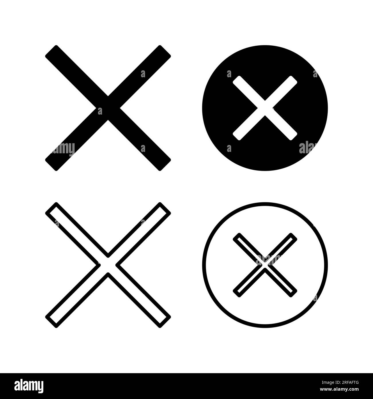 Clear rejection Stock Vector Images - Alamy